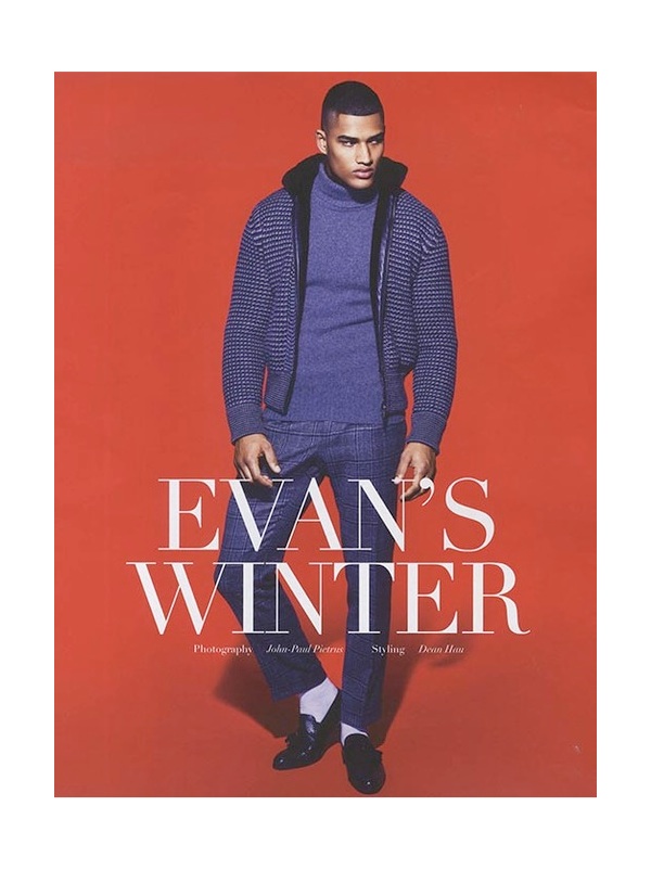 TOP MODEL'S ROB EVANS FOR MANIFESTO MAGAZINE - JoJoCrews.com